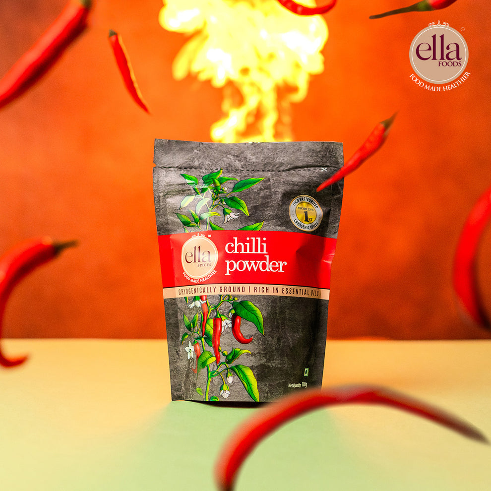 Ella Foods | 99% Microbial Free Organic Chilli Powder