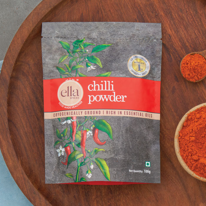 Ella Foods | 99% Microbial Free Organic Chilli Powder – EllaFoods
